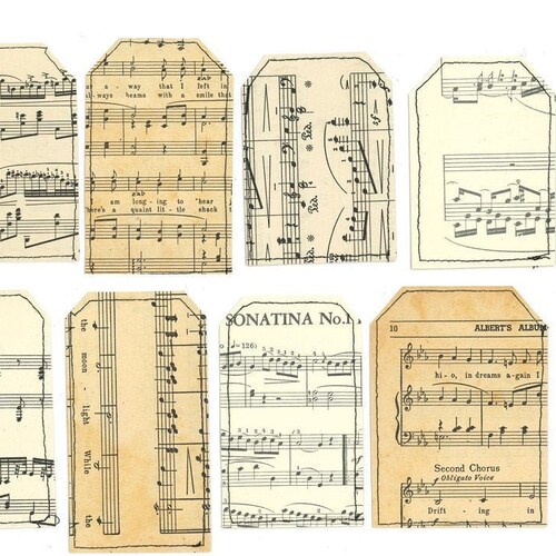 Guitar Teacher Gift Tags Instant Download Printable Music - Etsy