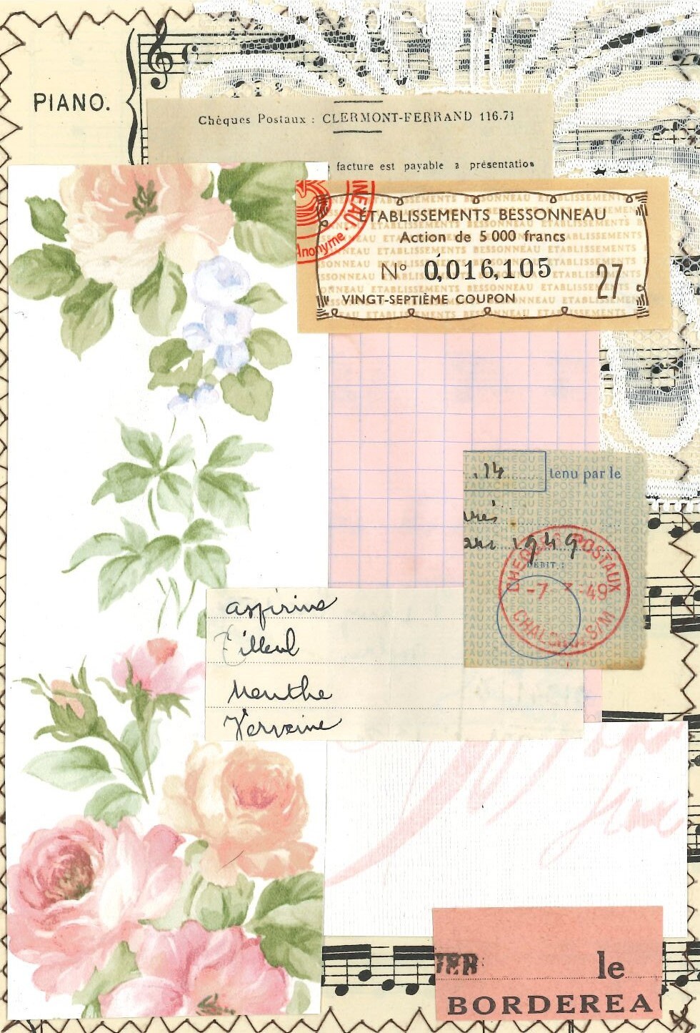 Collage Pack 5, Digital Kit for Junk Journals - Etsy