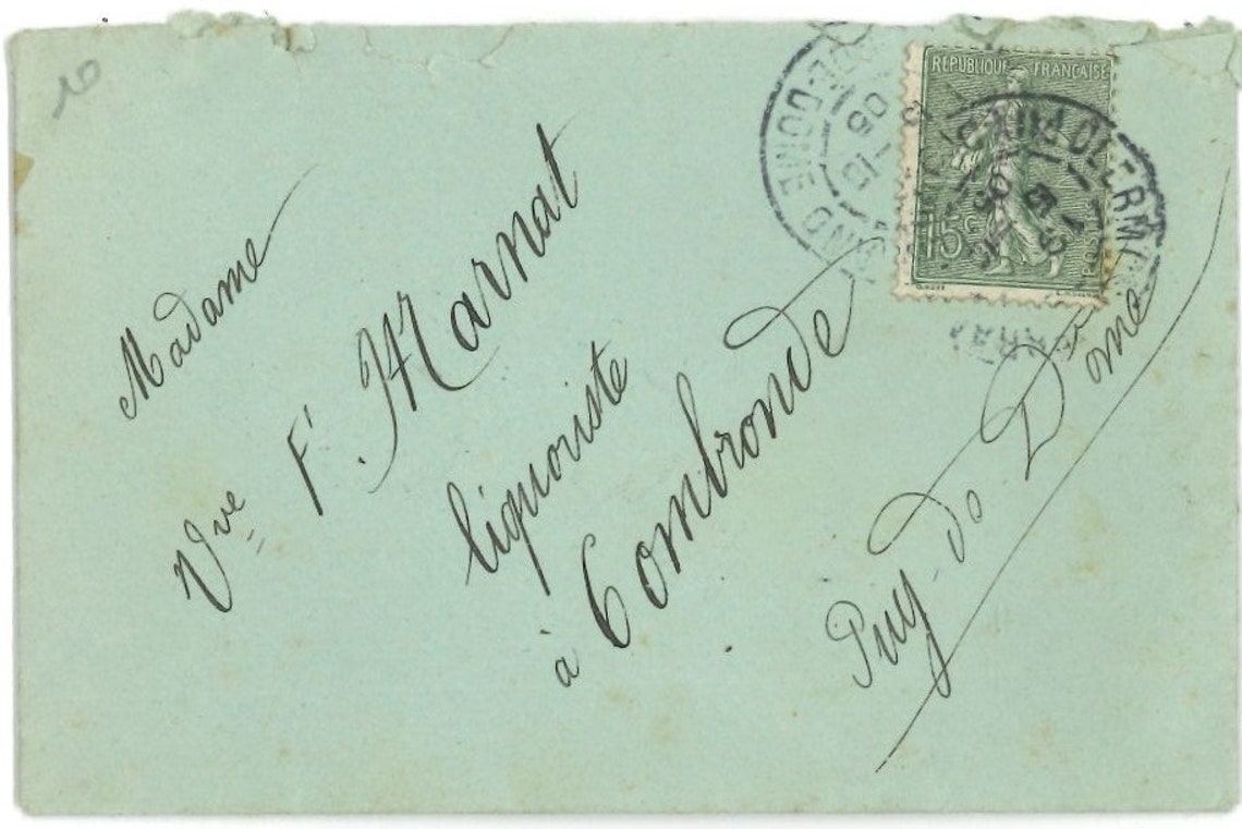 20 Vintage French Envelope Printables Junk Journal Digital - Etsy