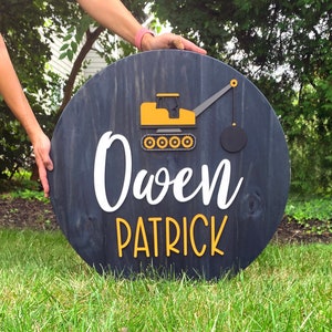 Customized Baby Name Sign, Children's Nursery Decor, Personalized Wood ...