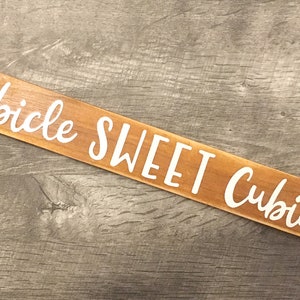 Cubicle Sweet Cubicle Perfect for Your Office Decor Live | Etsy