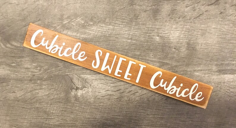 Cubicle Sweet Cubicle Perfect for Your Office Decor Live | Etsy