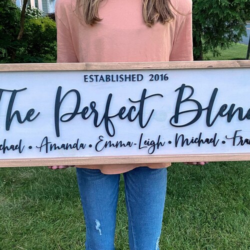 The Perfect Blend Blended Family Bonus Family Second - Etsy