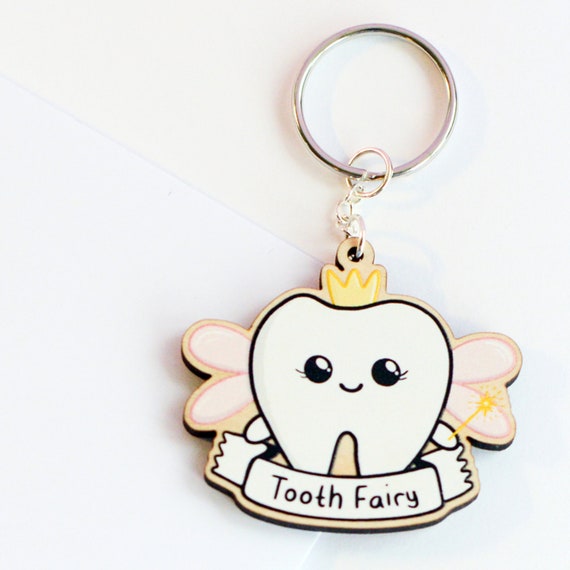 Tooth Fairy Key Ring Christmas Dentist Gifts Birthday Gift | Etsy