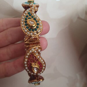 Indian Jadau Bangle Jarau Kangan Bridal Banglejadau Kangan - Etsy
