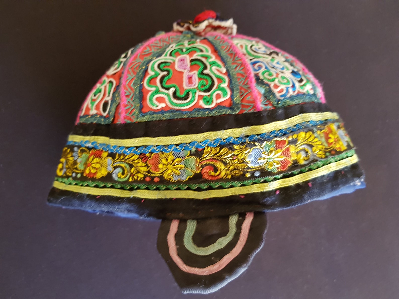 Vintage Chinese Miao Child's Hat - Etsy