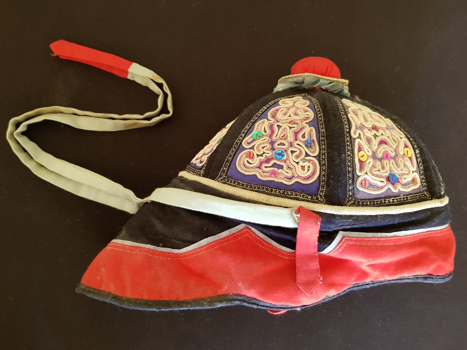 Vintage Chinese Miao Child's Hat - Etsy