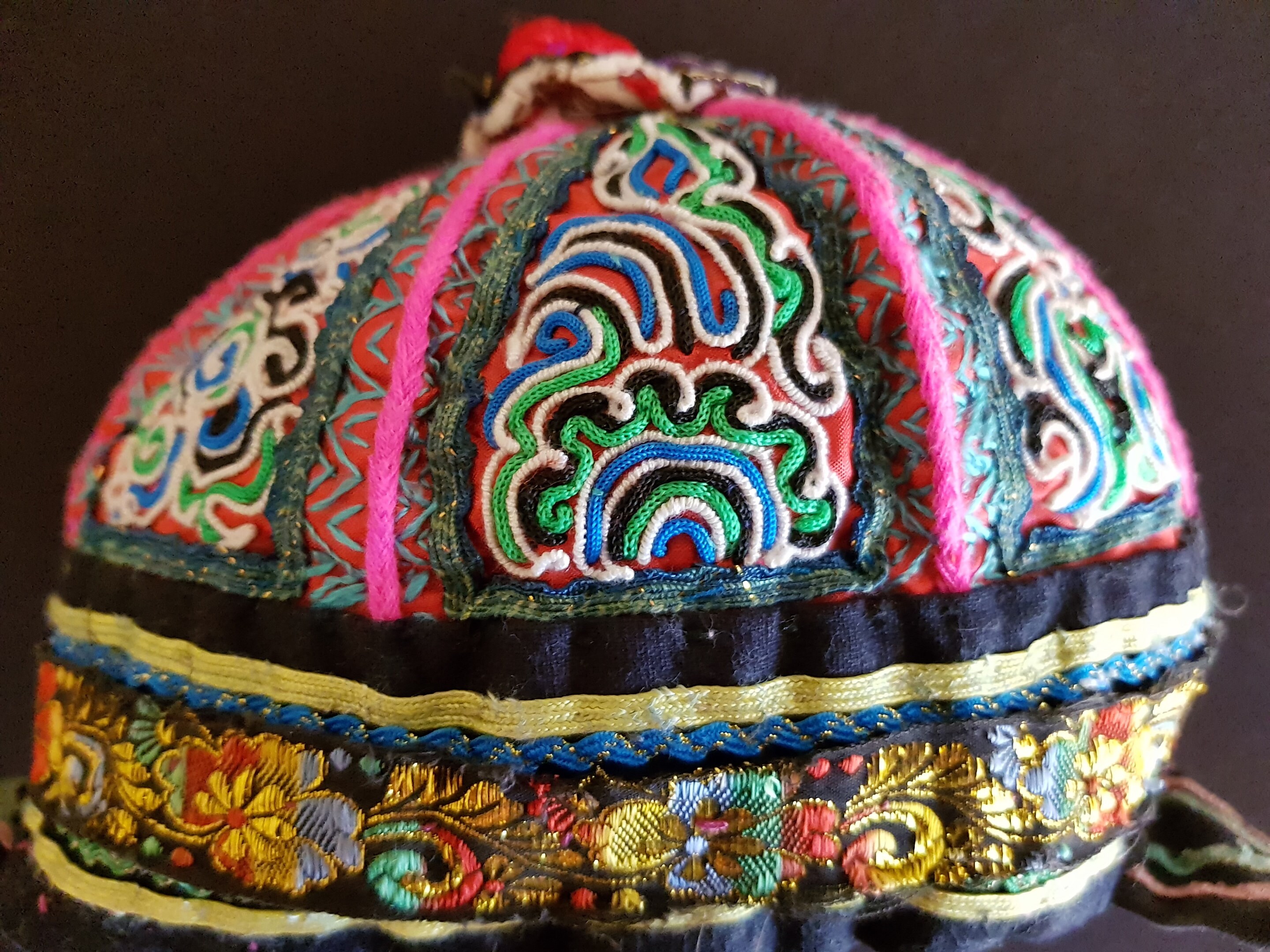 Vintage Chinese Miao Child's Hat - Etsy