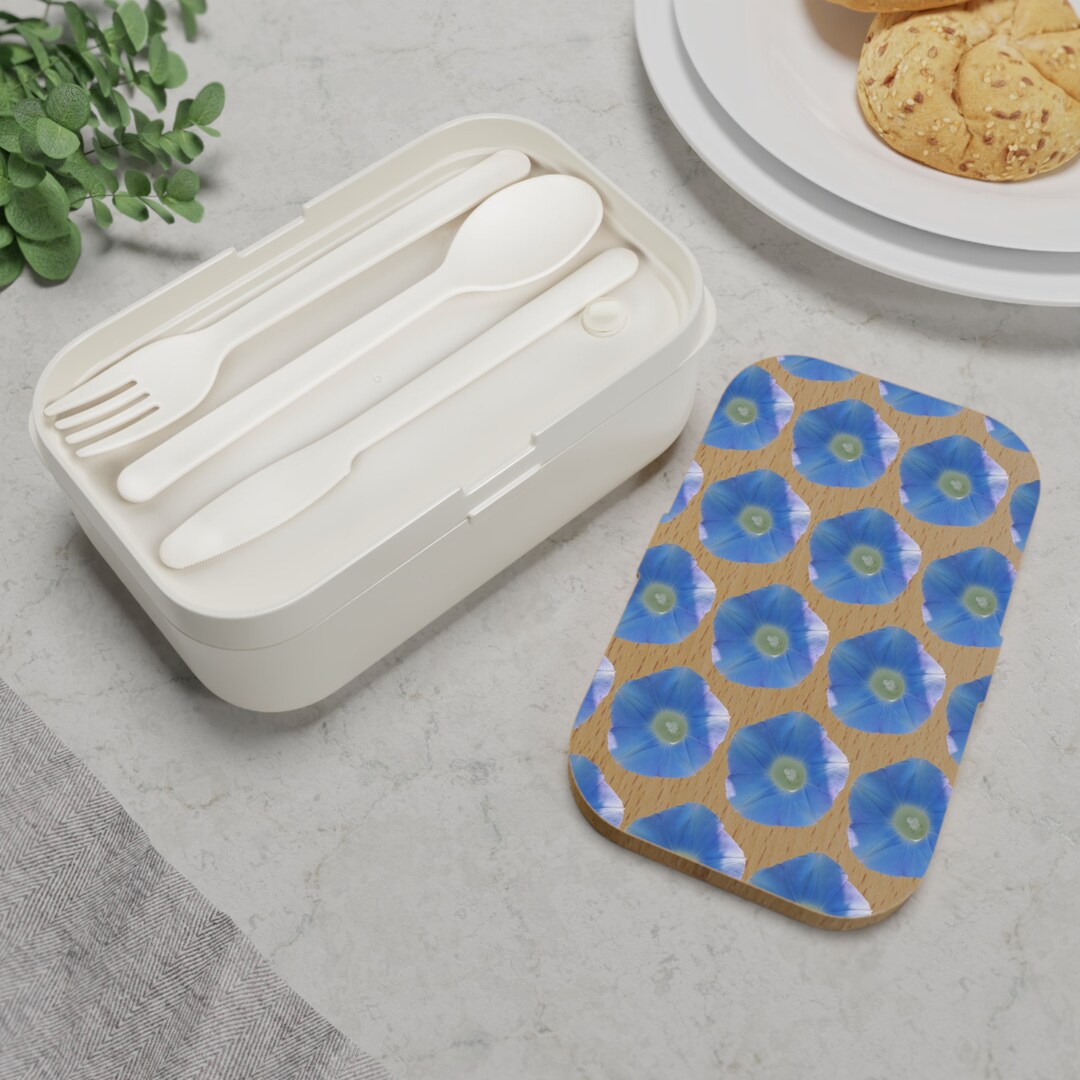 Blue Flower Bento-style Lunchboxes, Meals Made Easy, Morning Glory ...