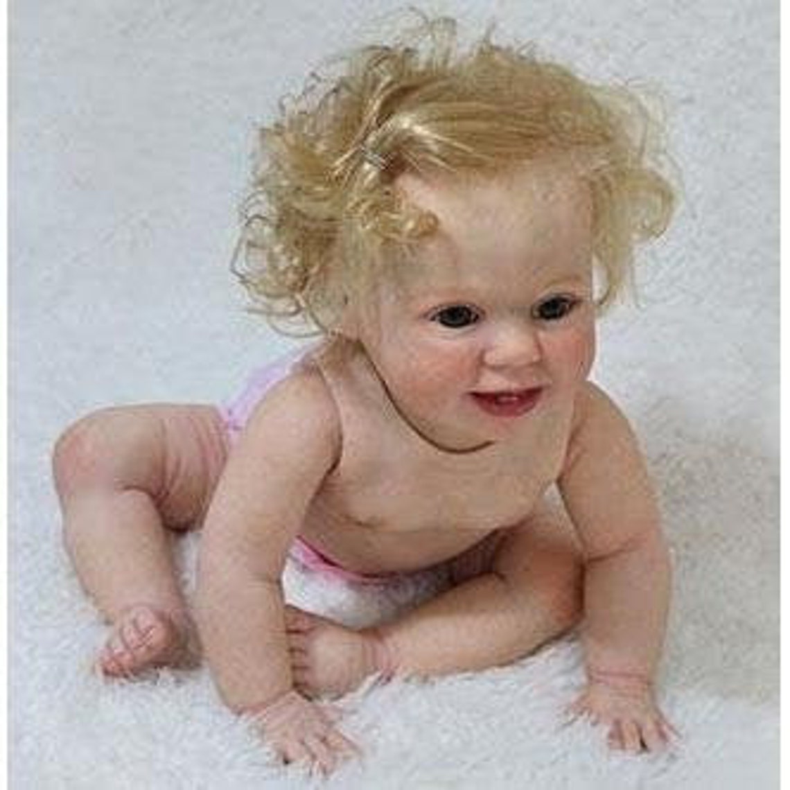 Blank Vinyl Amelia 10 Month Old 25 Reborn Doll Kit - Etsy