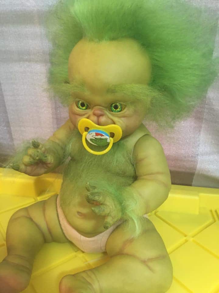 Reborn Jungles the Grinch Custom Pre Order - Etsy
