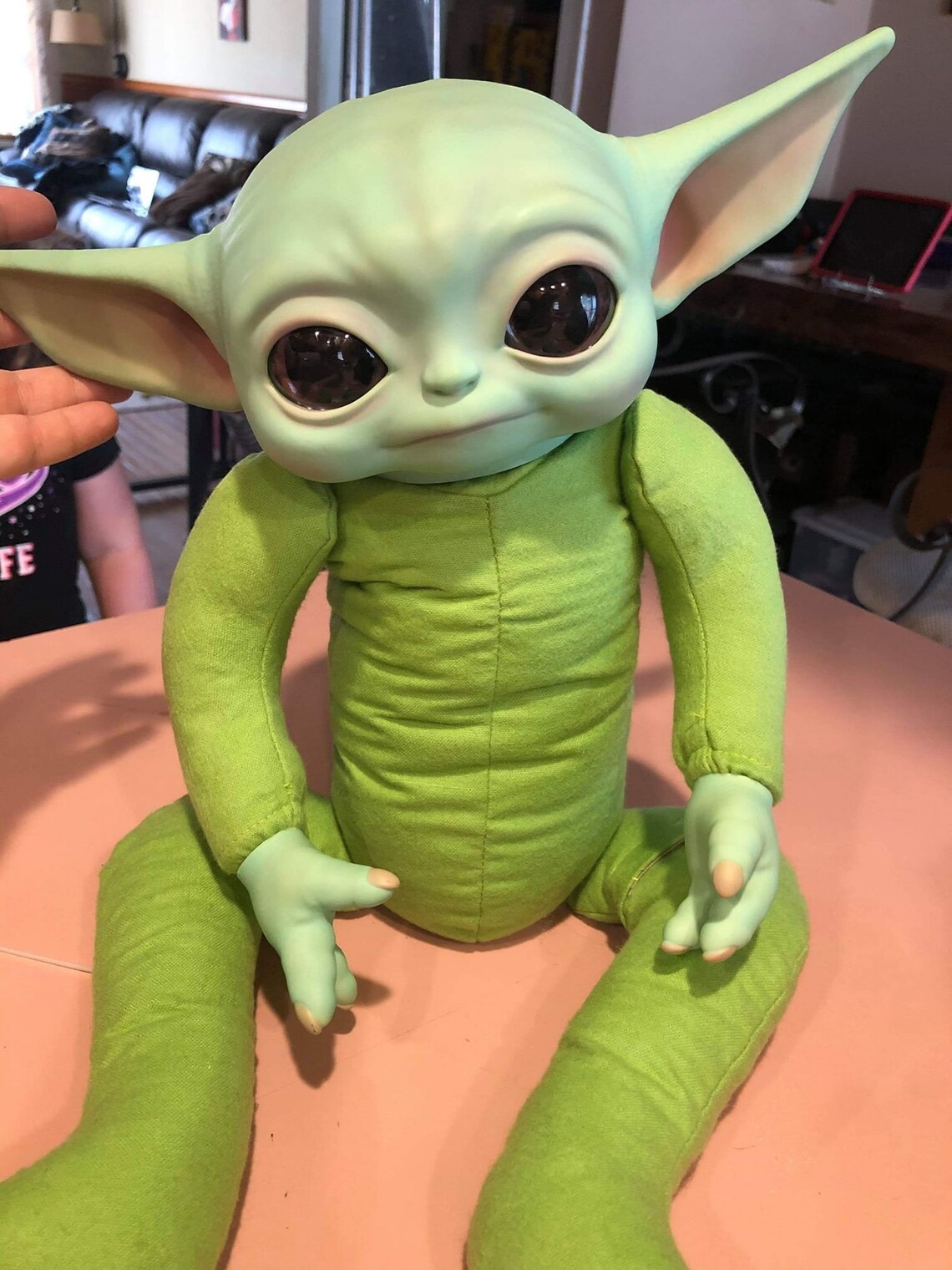 Green Alien Mandalorian Baby | Etsy