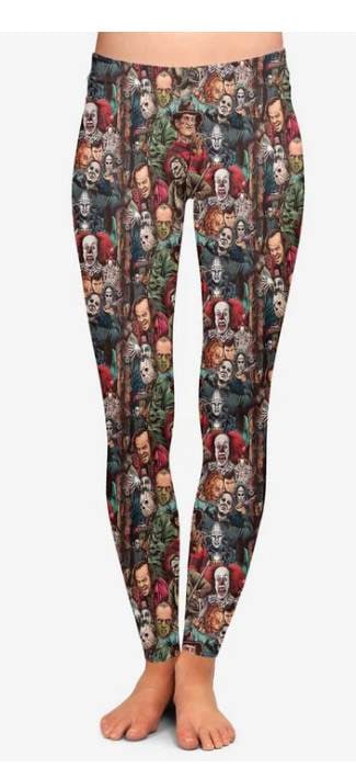 Super Buttery Soft Character Leggings All the Horror - Etsy