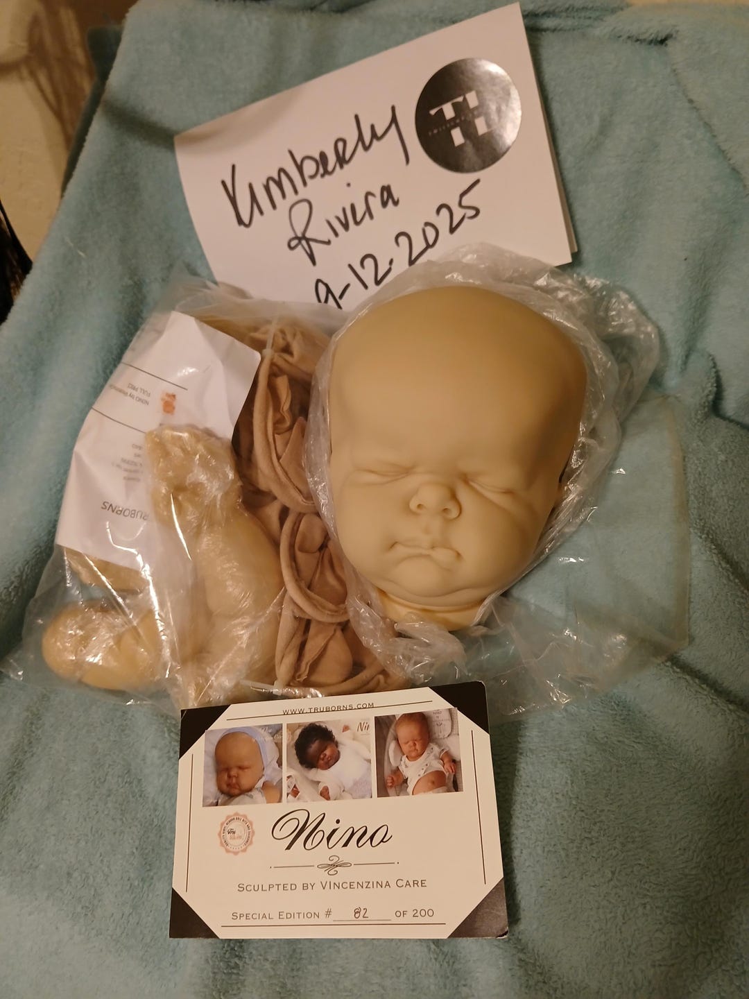 Blank Vinyl Reborn Nino Blank Unpainted Kit - Etsy