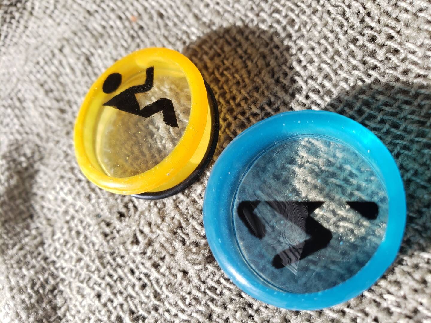 PAIR Portal Plugs Gauges Plugs and Tunnels Acrylic - Etsy UK