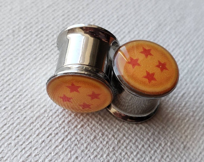 Pair of DB Ear Plugs Gauges buy 2 Pairs, Get 1 Pair Free 18g, 16g, 2g ...