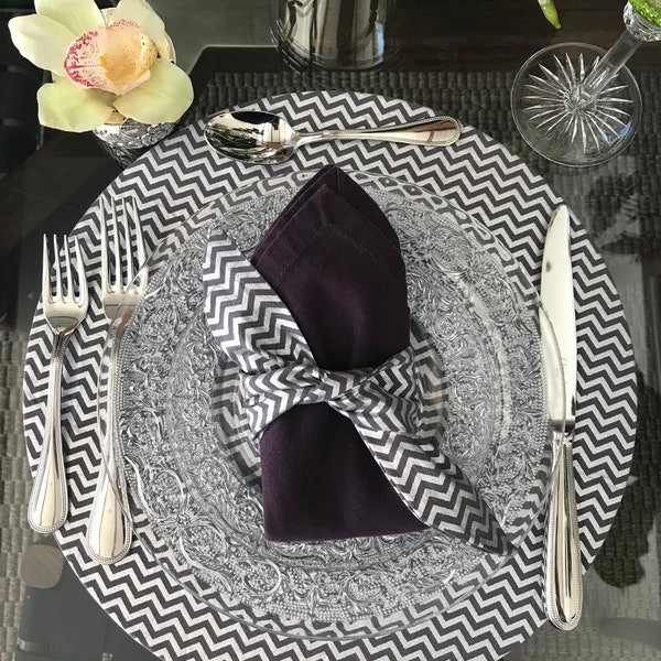 Fabric Charger Plate - Etsy