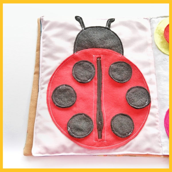 Zipper Quiet Book - Etsy