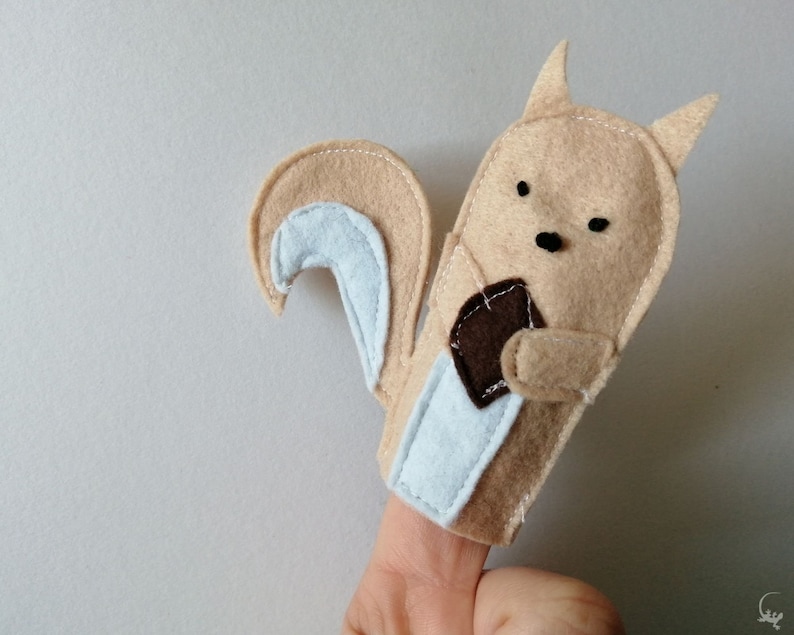 Animal Toe Puppets From the Forest Farm of the Savannah Meadow, Animal ...