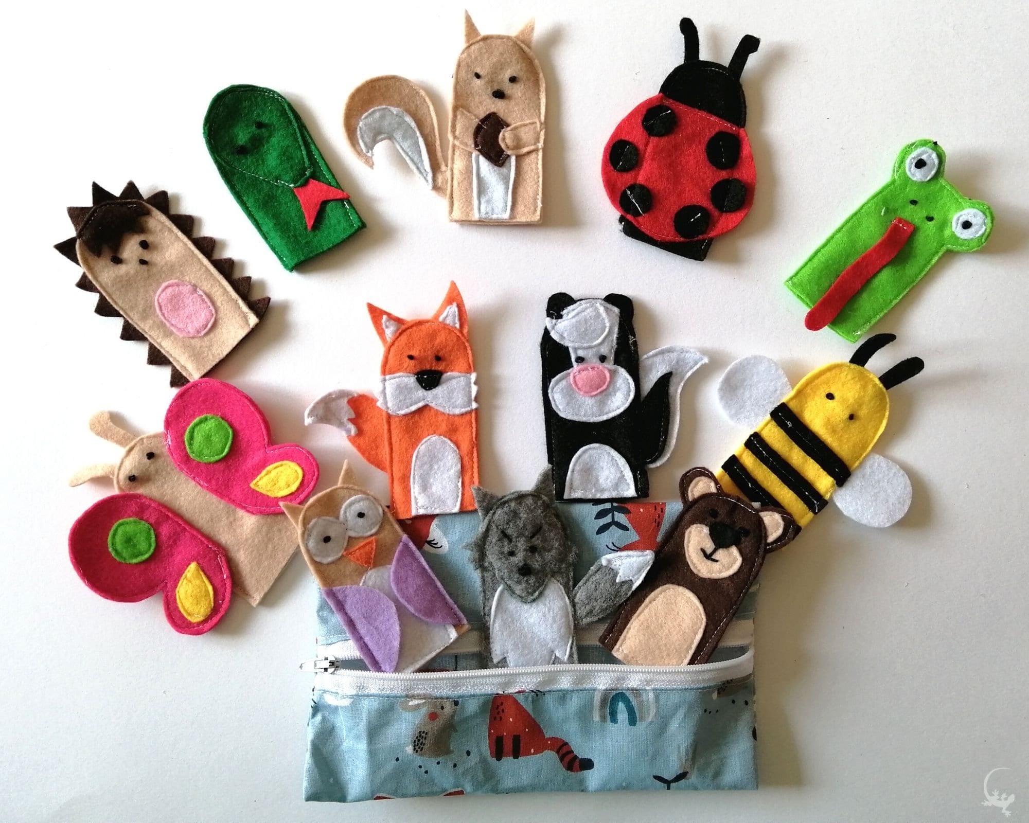 Animal Toe Puppets From the Forest Farm of the Savannah Meadow, Animal ...