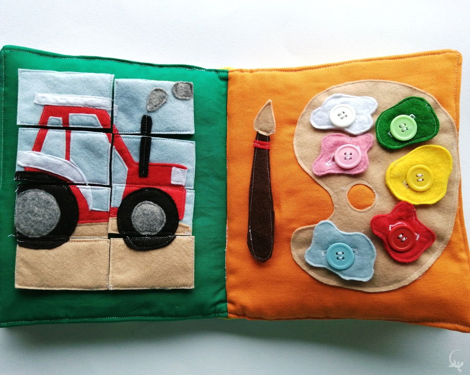 Quiet Book 3 Years 2 Years, Sensory Book, Tactile Book With Colors ...