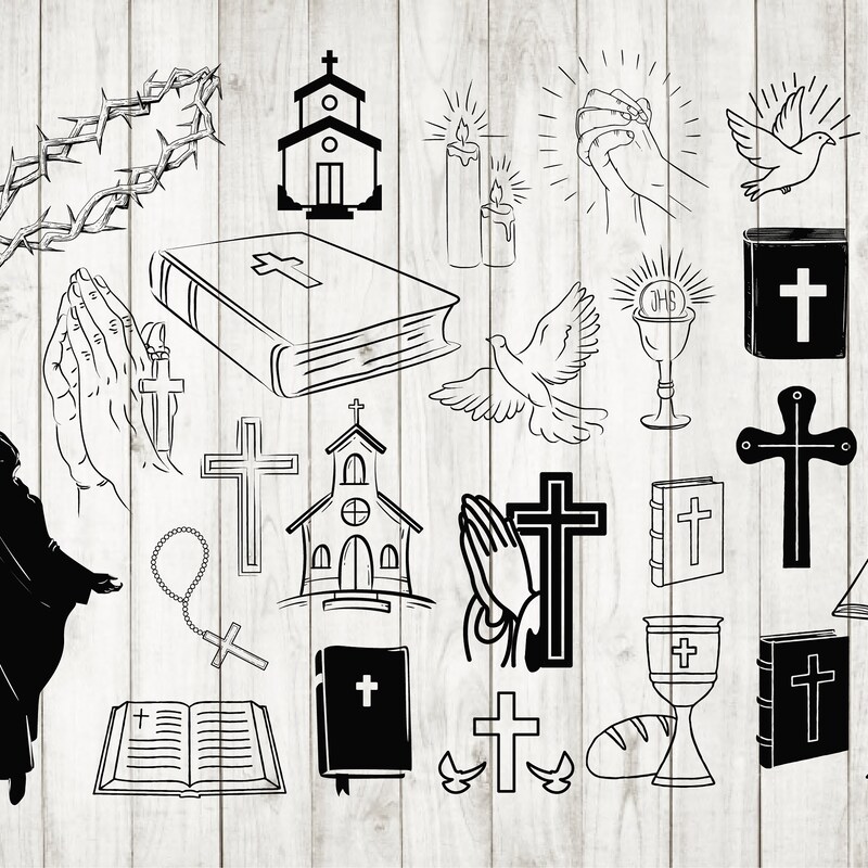 Church Svg File - Etsy