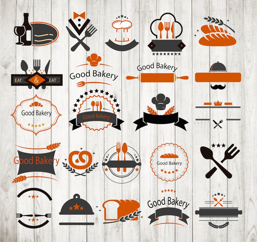 23 X Bakery Bundle SVG, Bakery Svg, Bakery Logo, Bakery Labels Svg ...