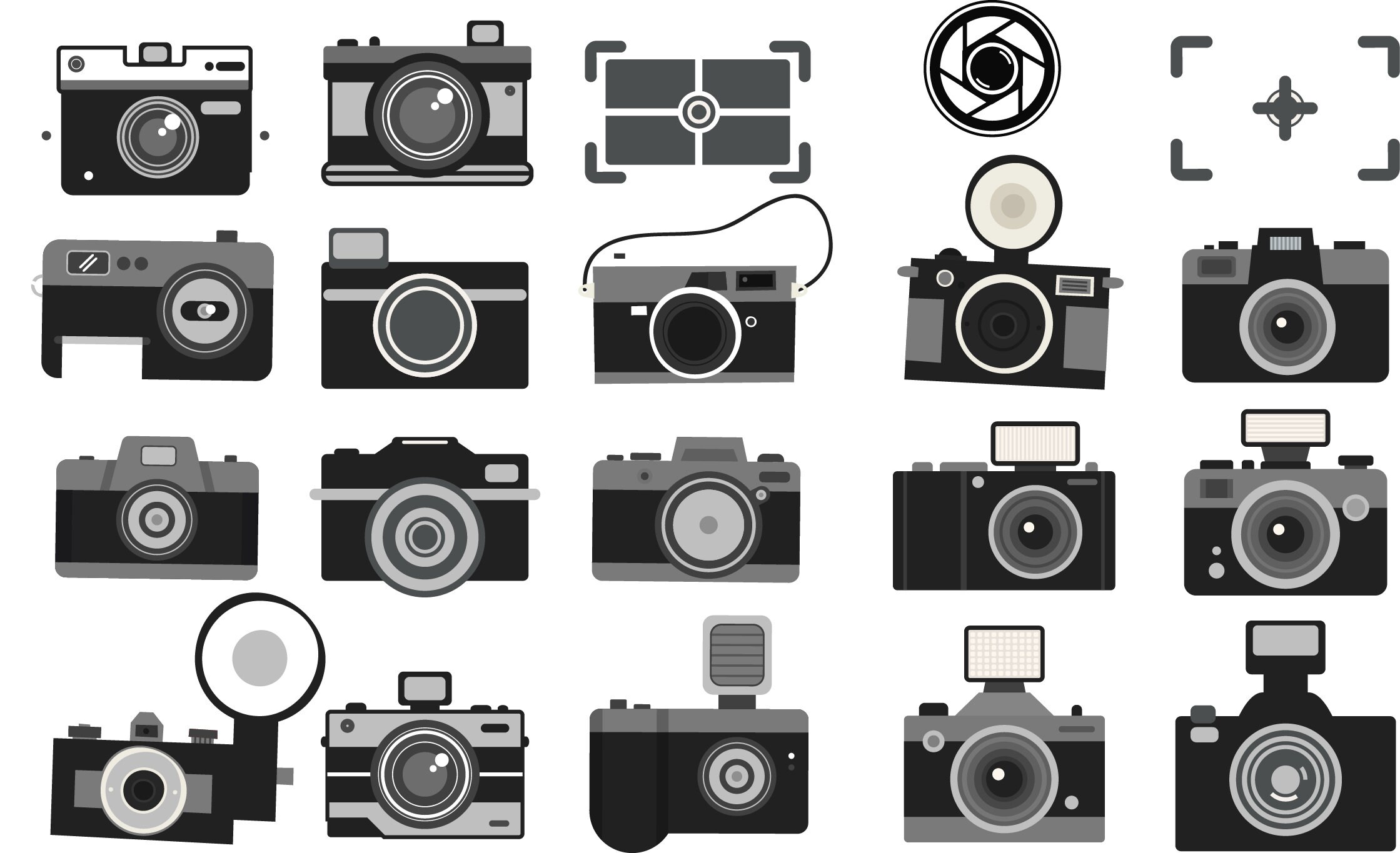 52 X Camera SVG Bundle Camera Silhouettecamera Svgcamera | Etsy