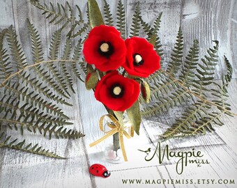 Poppy decor | Etsy