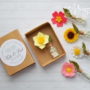 1-100pcs Wedding Favors, Party Favors, Flower Gift, Matchbox Flowers ...