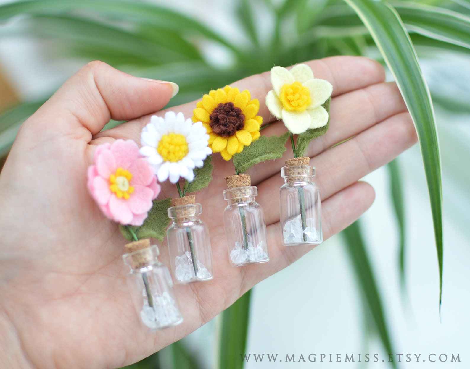 Primrose Gift Matchbox Gift Felt Primrose Mothers Day - Etsy