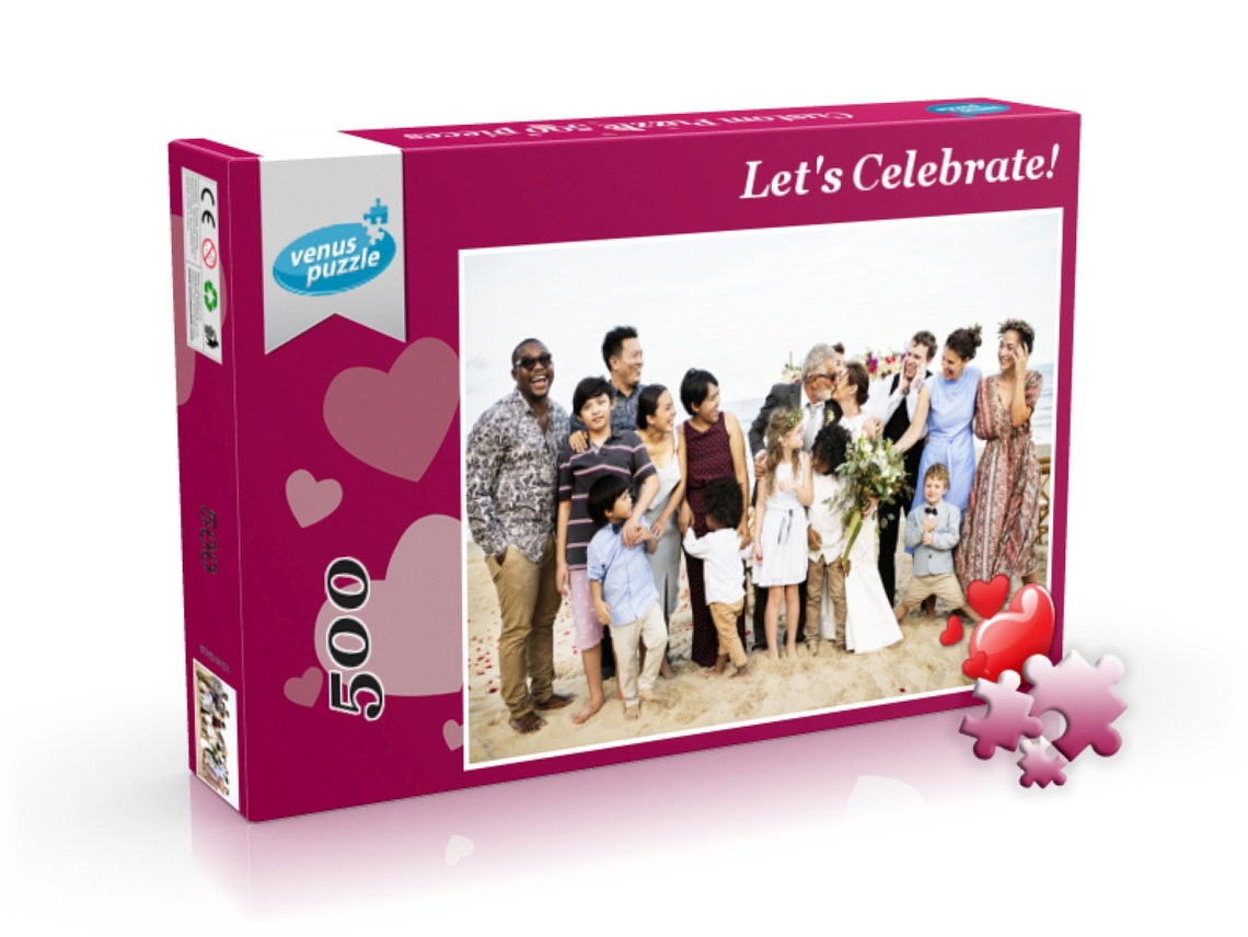 Custom Photo Puzzle 500, 1000, 2000 Pieces, Personalized Photo Jigsaw ...