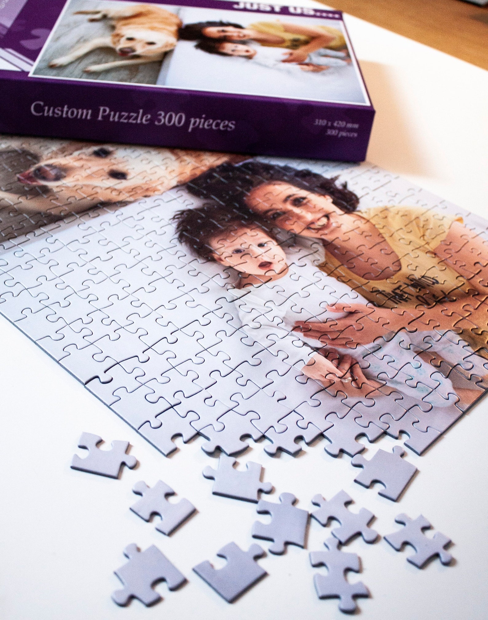 Custom Photo Puzzle / Personalized Photo Jigsaw Puzzle/ | Etsy