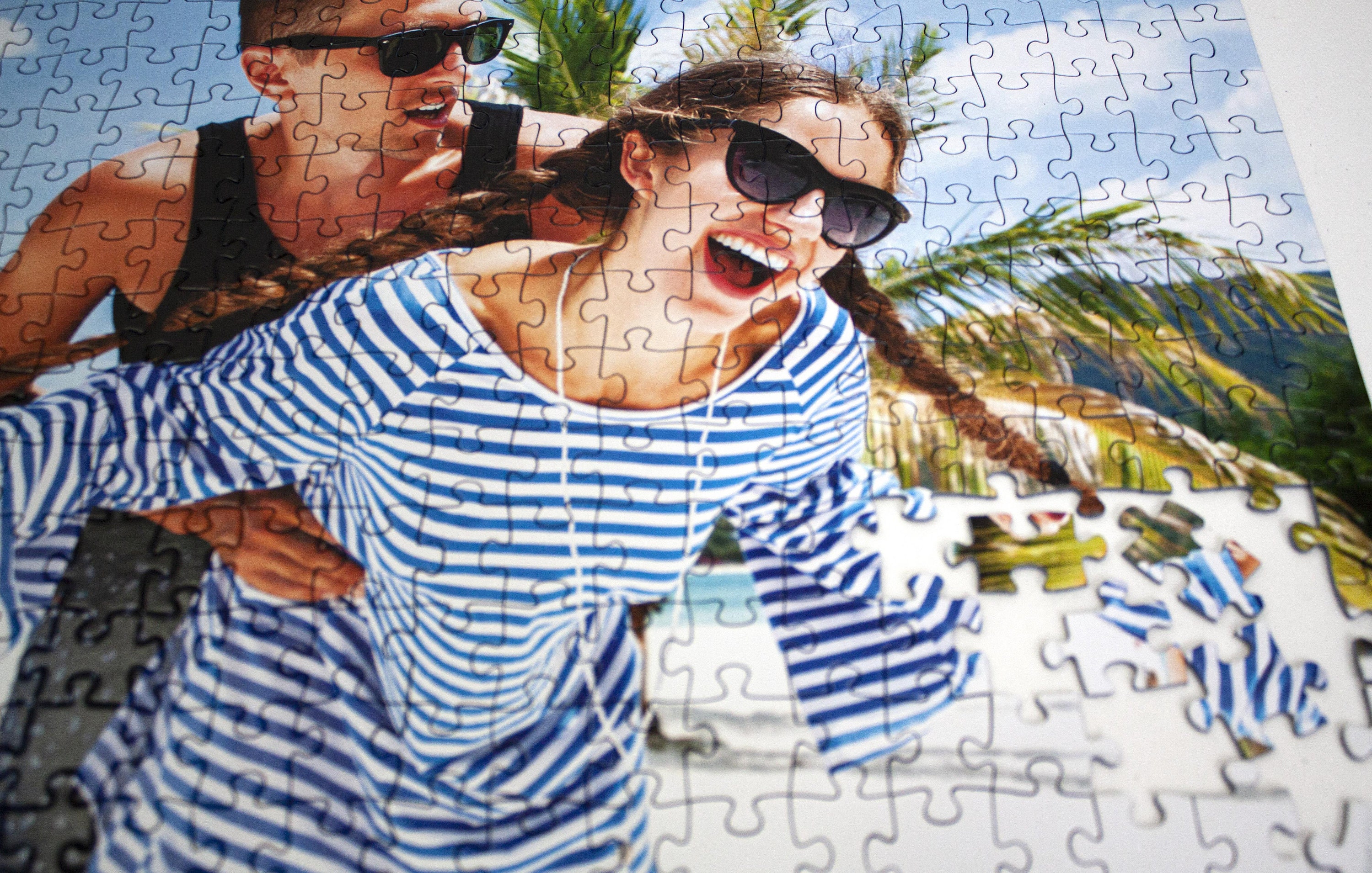 Custom Photo Puzzle / Personalized Photo Jigsaw Puzzle/ - Etsy