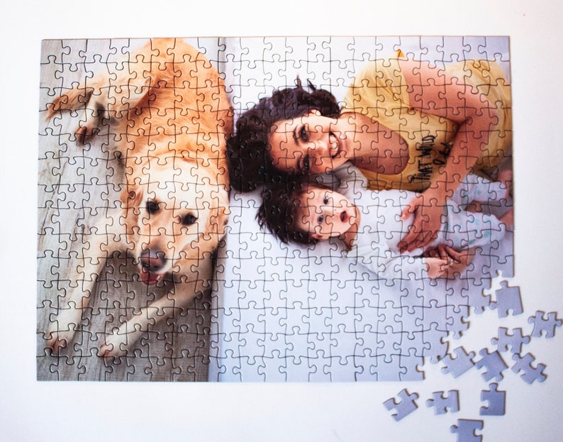 Custom Photo Puzzle / Personalized Photo Jigsaw Puzzle/ | Etsy