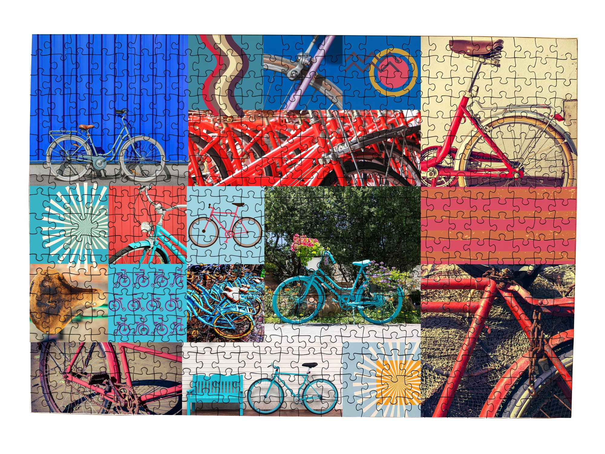 500 Pieces Jigsaw Puzzle 'bike Me' / Bike Jigsaw Puzzle / 500 Piece ...