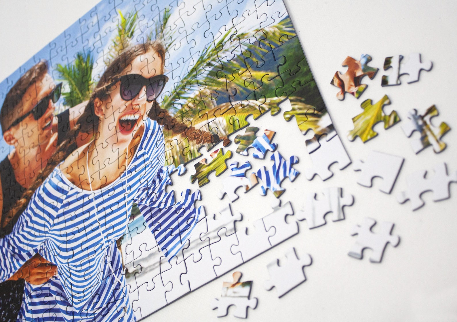 Custom Photo Puzzle / Personalized Photo Jigsaw Puzzle/ - Etsy