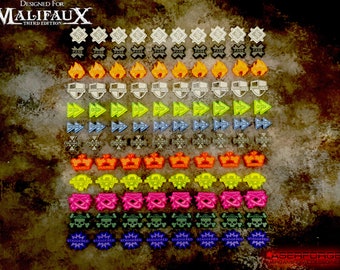 Malifaux Token - Etsy