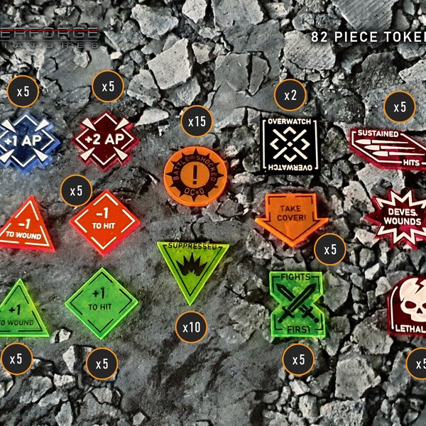 Battleshock Token - Etsy UK