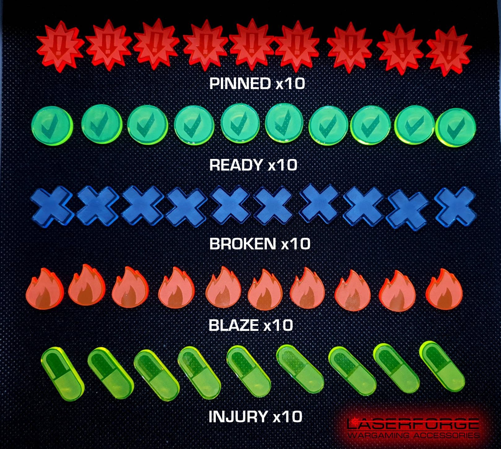 Token Set 130 Designed for Necromunda Underhive - Etsy Canada