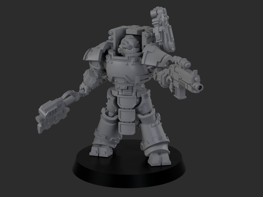 Forgeborn Forge Lord 28/30mm Gothic Scifi OPR Grimdark - Etsy UK