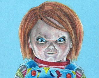 Chucky Portrait - Etsy