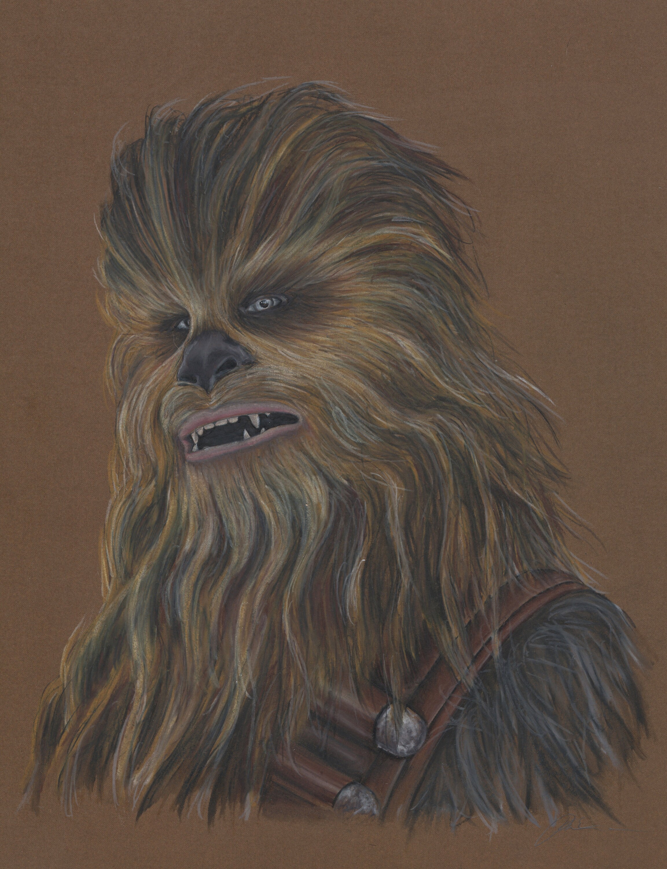Chewbacca Drawing
