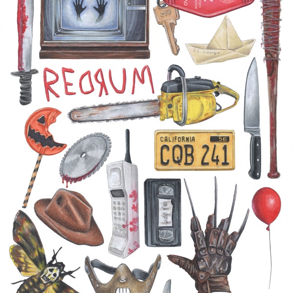 Horror Movie Props - Etsy