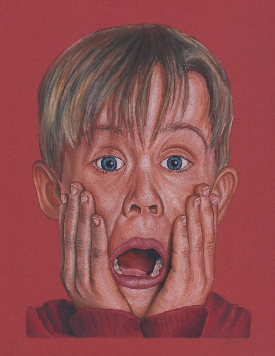 Home Alone Kevin Mccallister Print - Etsy