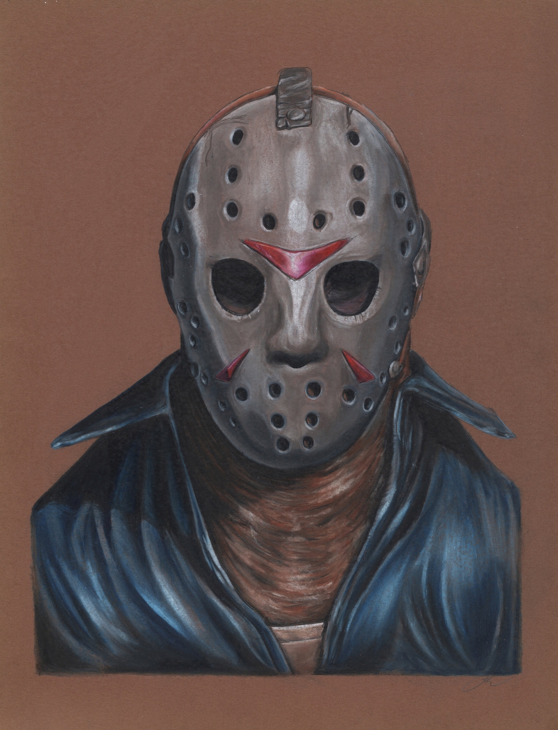 Jason Voorhees Friday the 13th Portrait Print - Etsy