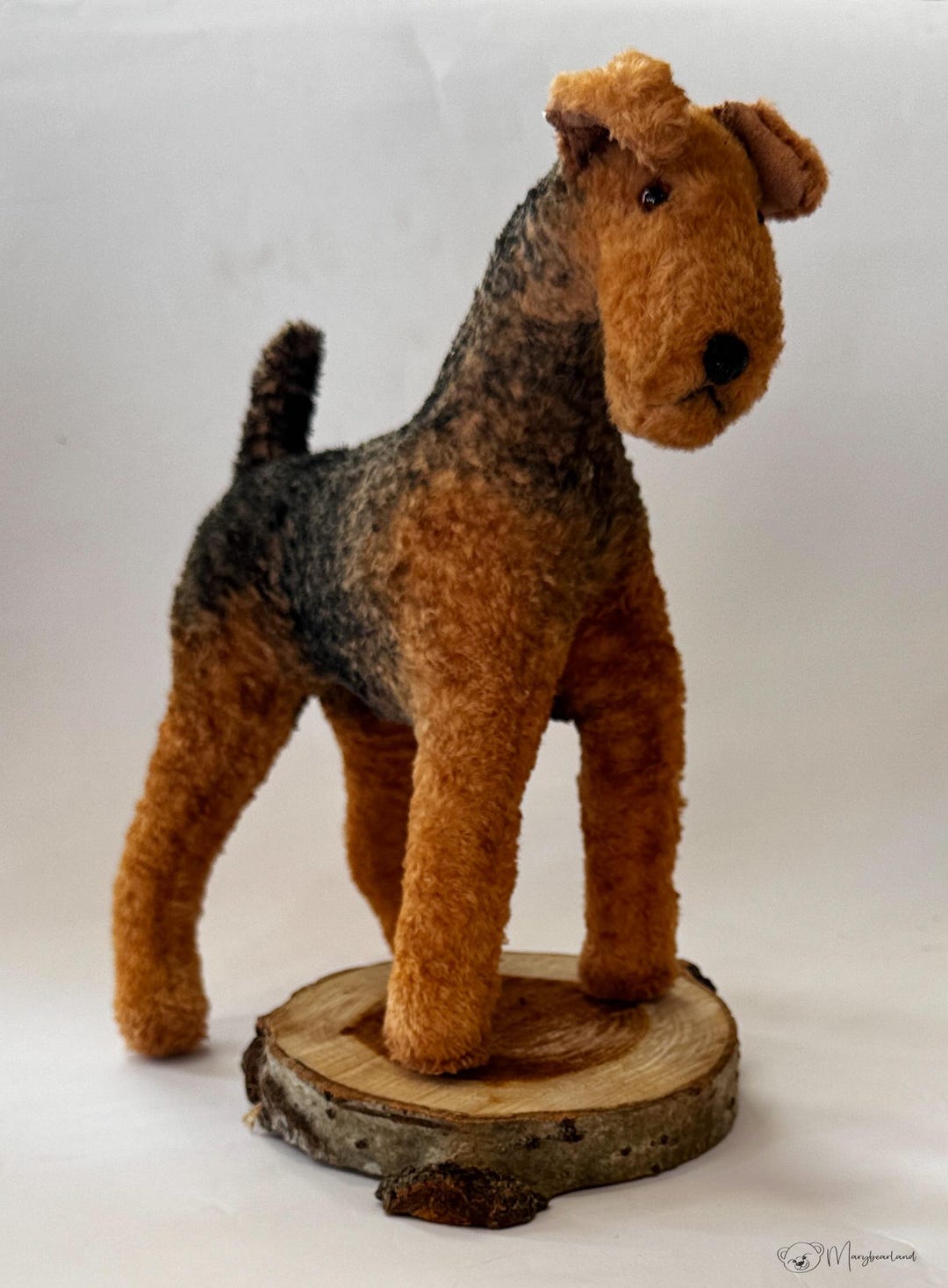 Handmade Dog, Artist Dog, Realistic Dog, Airedale Terrier Handmade ...