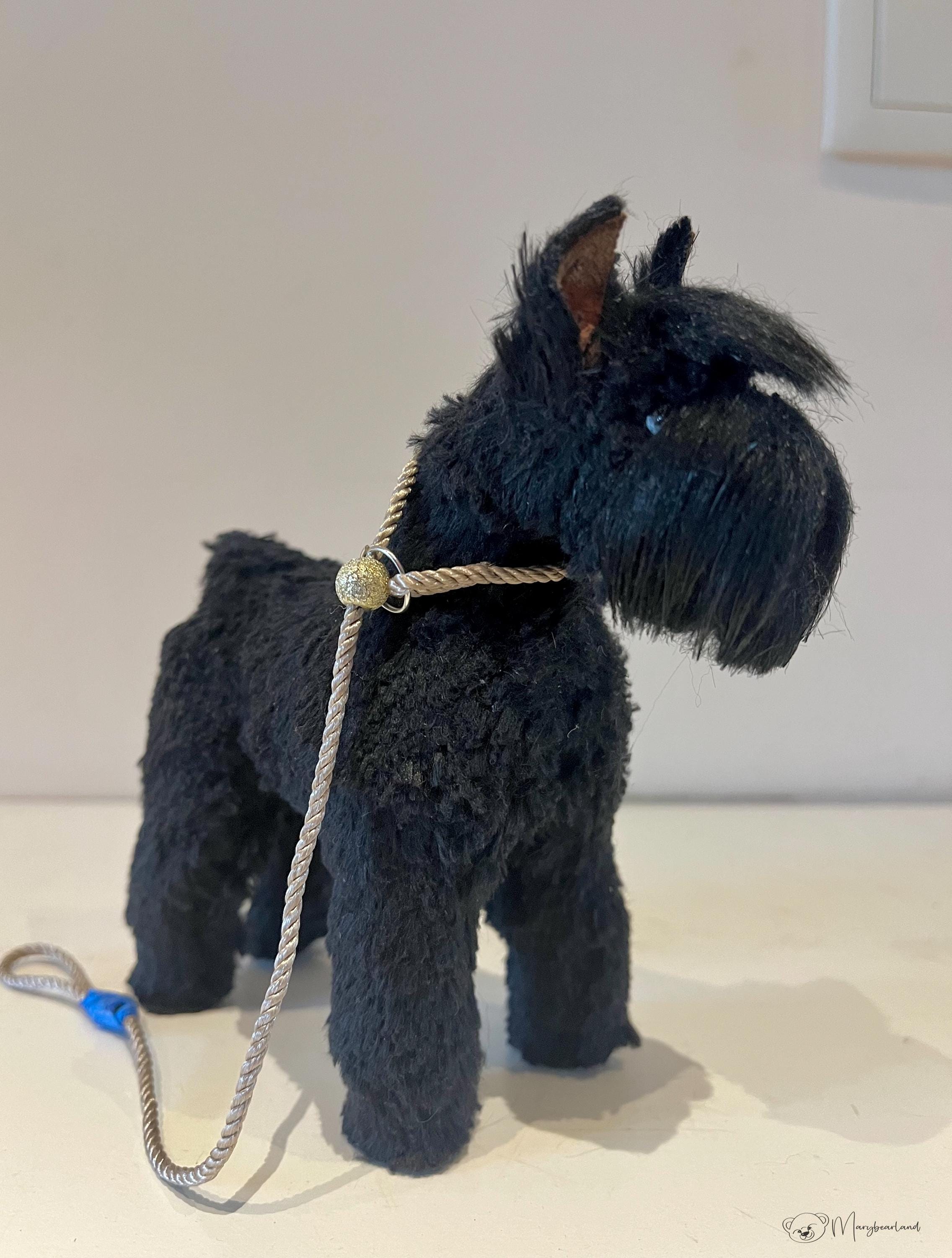 Giant Schnauzer Franky, Realistic Dog, Handmade Dog, Mohair Dog, Life ...