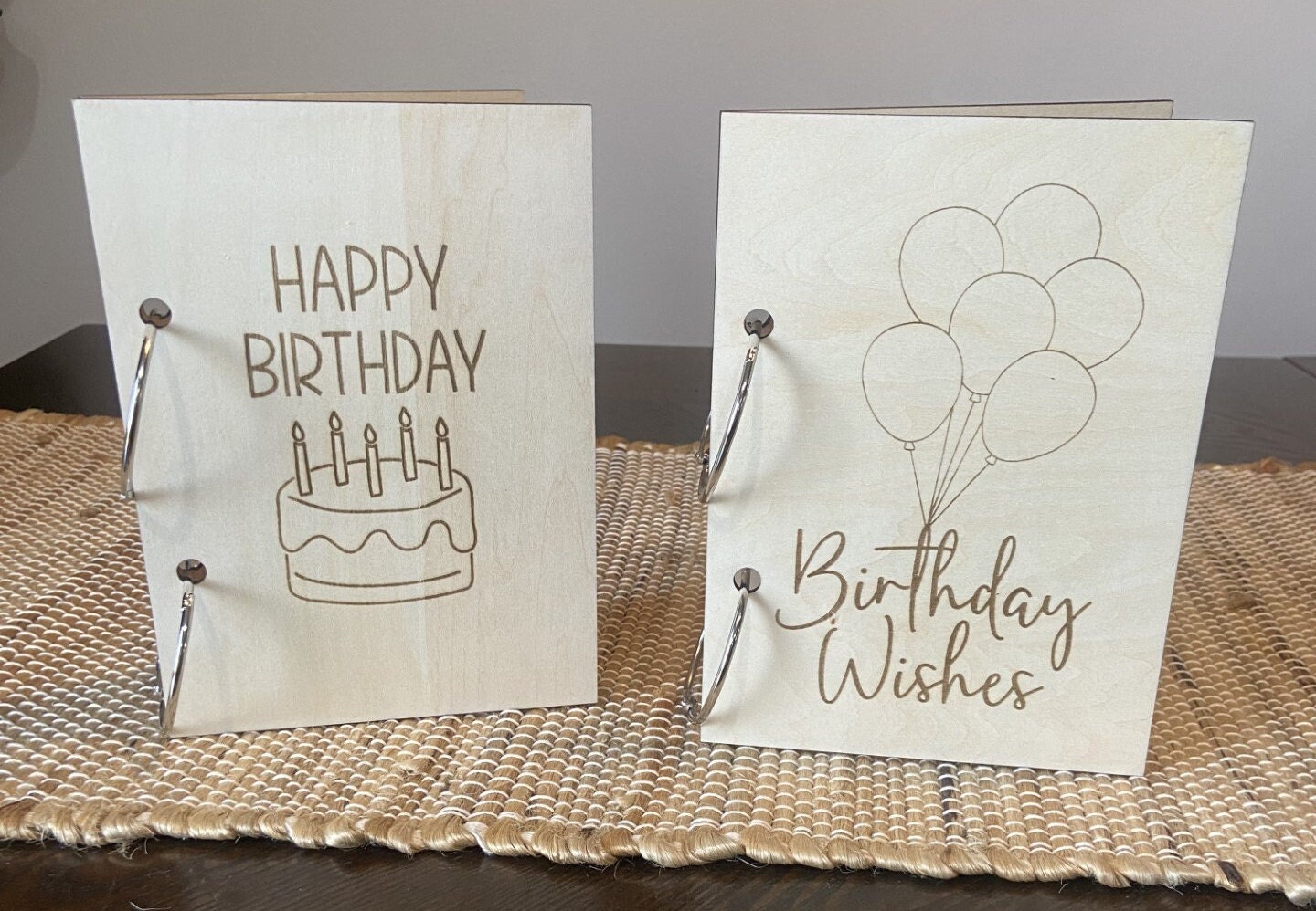 Birthday Card Keeper SVG Laser Cut File Glowforge Omtech Xtool - Etsy