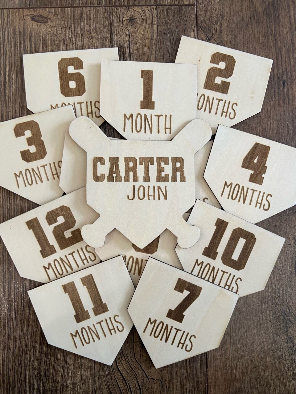 Baseball Bases Milestone SVG Laser Cut File - Etsy